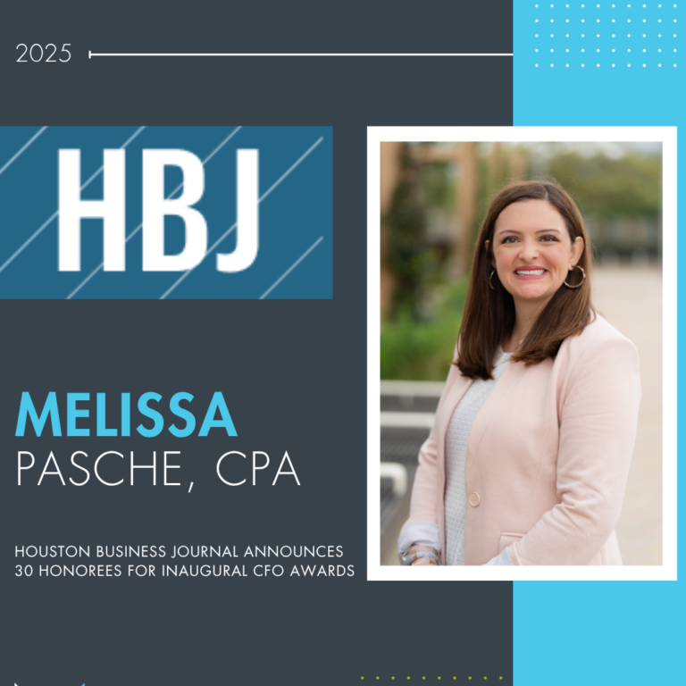 Melissa Pasche Recognized Among HBJ’s First-Ever CFO Award Honorees